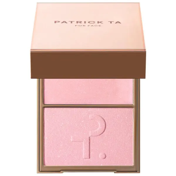 Patrick Ta Major Glow Creme & Powder Light Reflecting Translucent Highlighter Duo - Baby