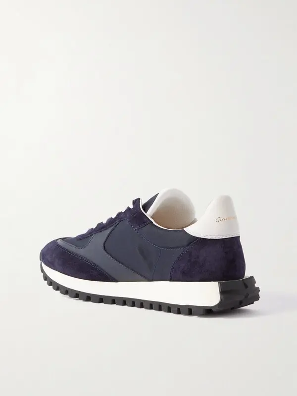 GIANVITO ROSSI Gravel Sneakers - Blue