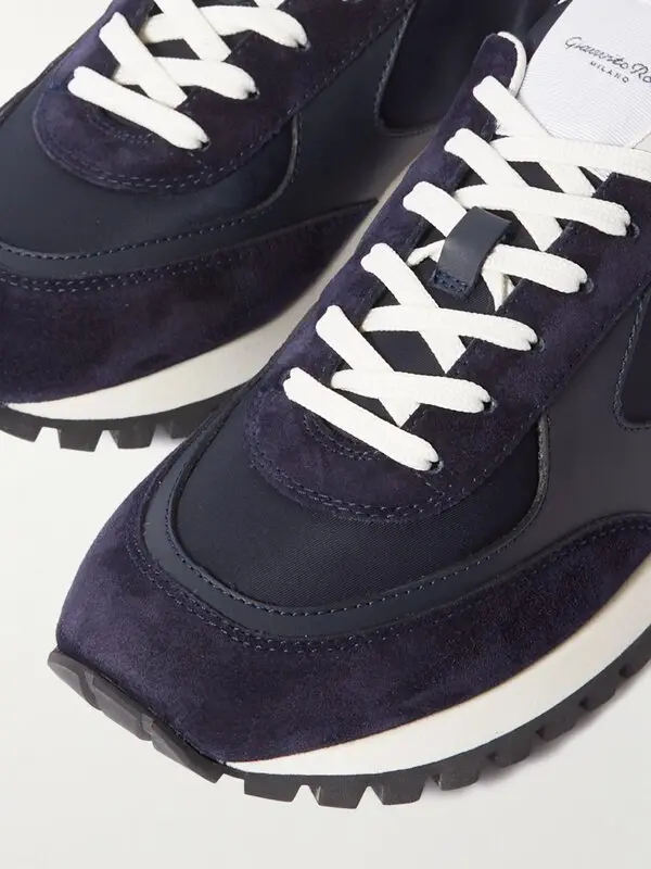 GIANVITO ROSSI Gravel Sneakers - Blue