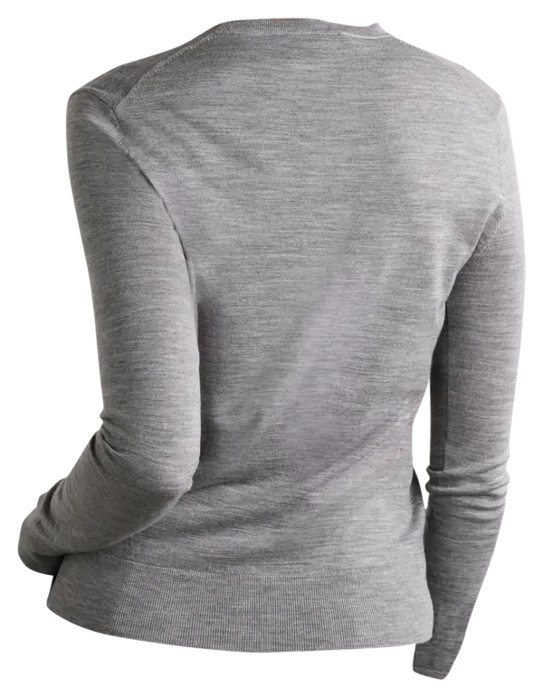 Theory Wool-blend Fine Knit Sweater - Gray