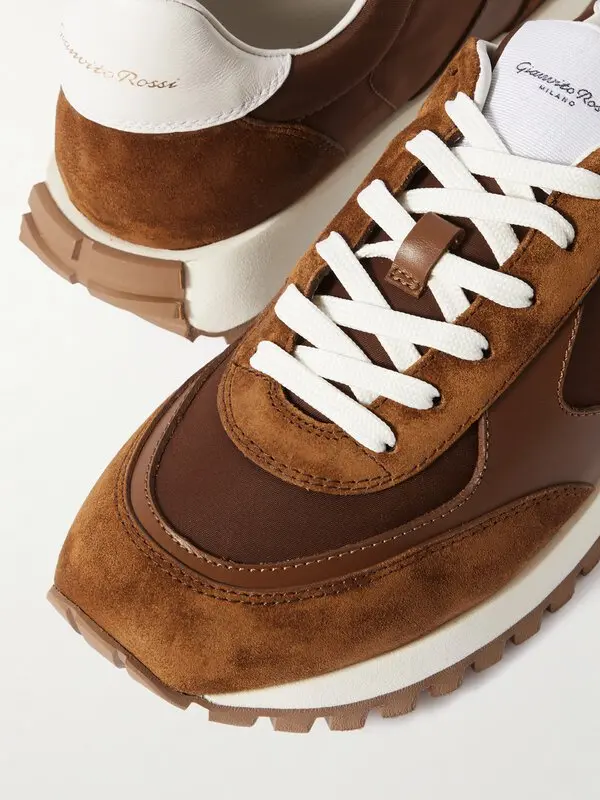 GIANVITO ROSSI Gravel Sneakers - Brown