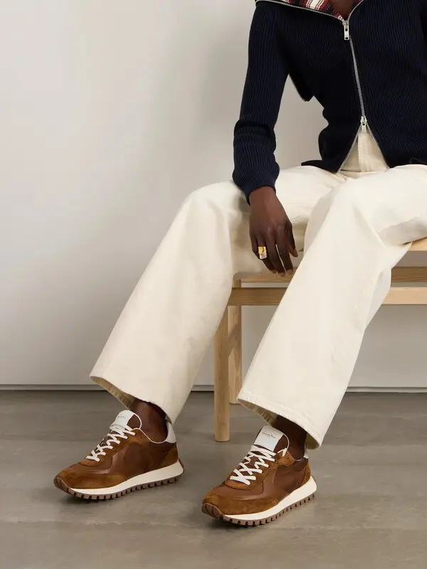 GIANVITO ROSSI Gravel Sneakers - Brown