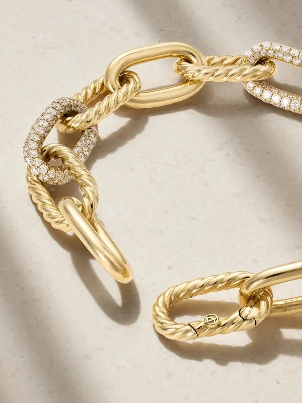 David Yurman Madison 18-karat Diamond Bracelet