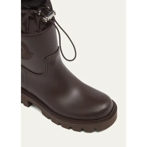 Moncler Kickstream Ankle Boots - Brown