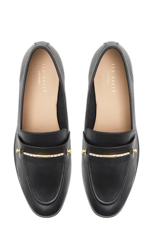 Ted Baker London Zoe Icon Bit Loafer In Black - 30% Off  display picture 3