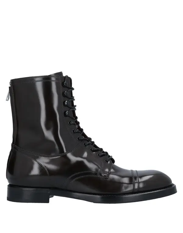 Dolce & Gabbana Lace-up Ankle Boots