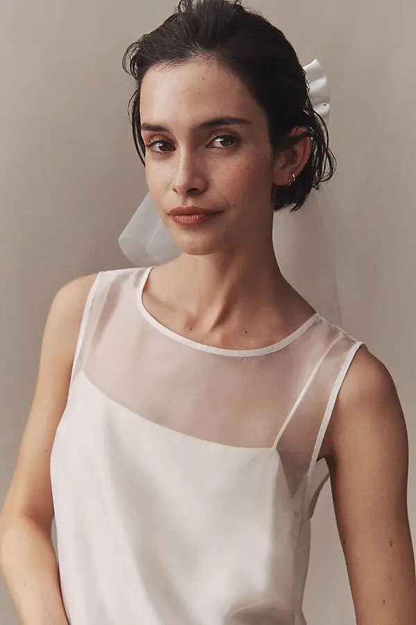 Reformation Vina Mini Dress In White - 31% Off | Editorialist