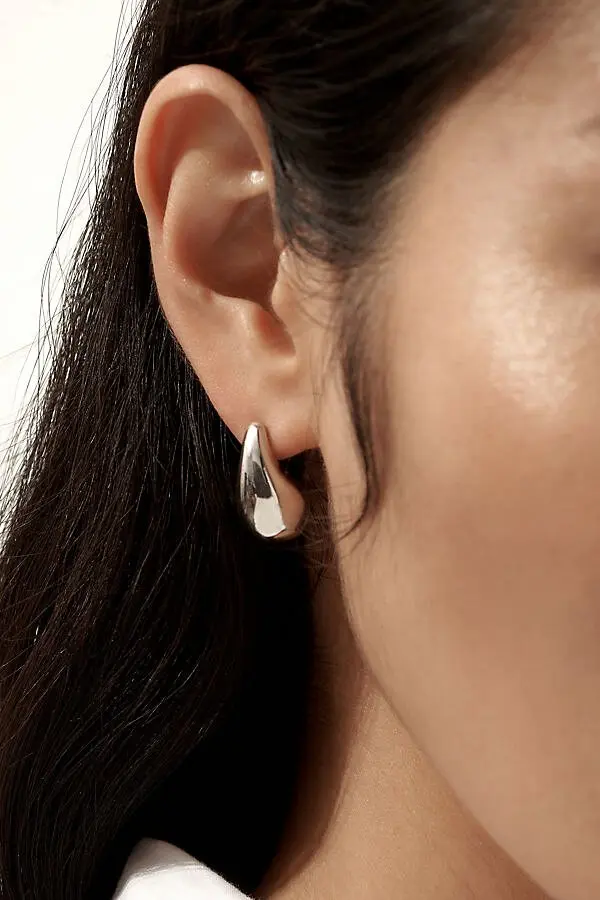 Anthropologie Petra Mini Drop Earrings In -plated Brass