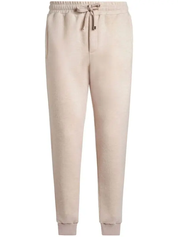 Etro Pegaso-embroidered Wool Jogging Trousers