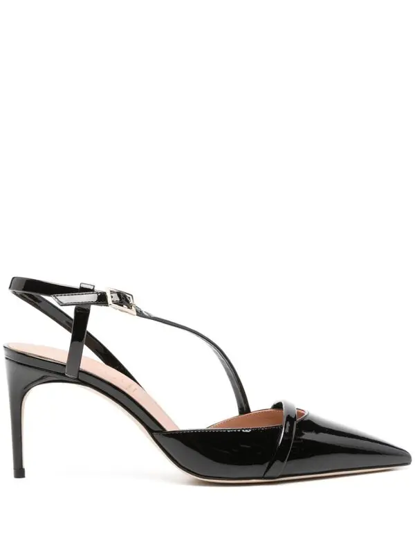 MALONE SOULIERS Valeria 70mm Pumps - Black