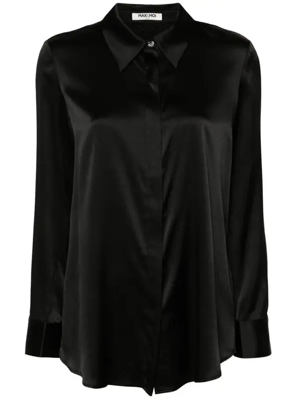 Max & Moi Levy Satin Shirt