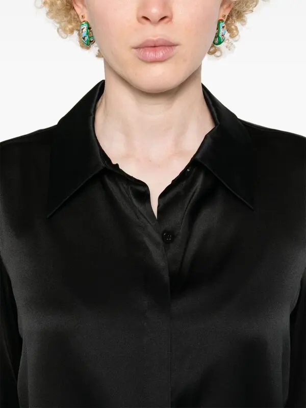 Max & Moi Levy Satin Shirt