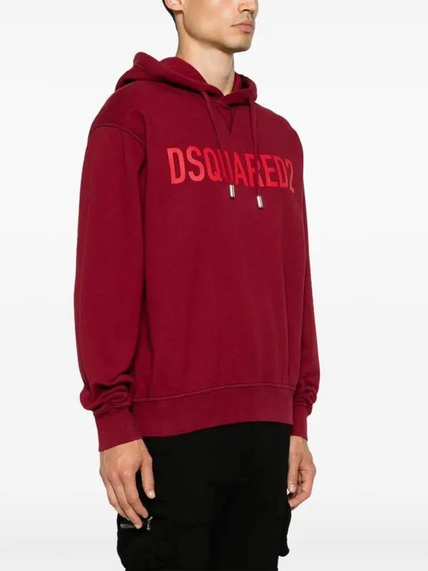 Dsquared2 Cool Fit Logo-print Hoodie