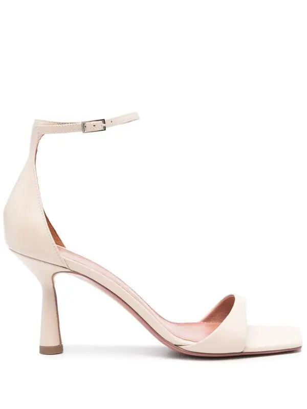 GIULIANO GALIANO 70mm Lina Leather Sandals - Neutrals