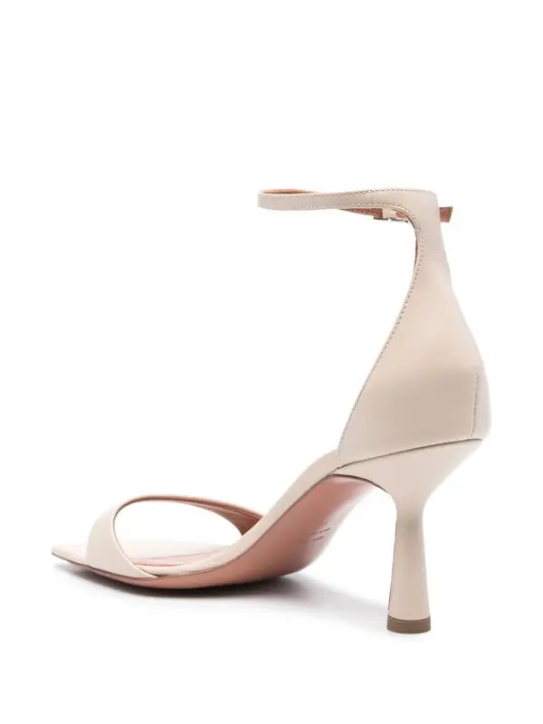 GIULIANO GALIANO 70mm Lina Leather Sandals - Neutrals