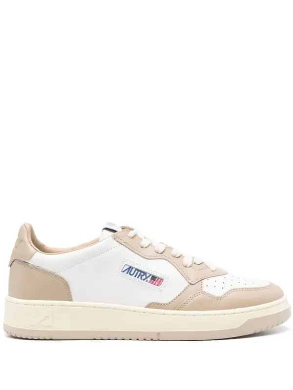 AUTRY Medalist Leather Sneakers - White