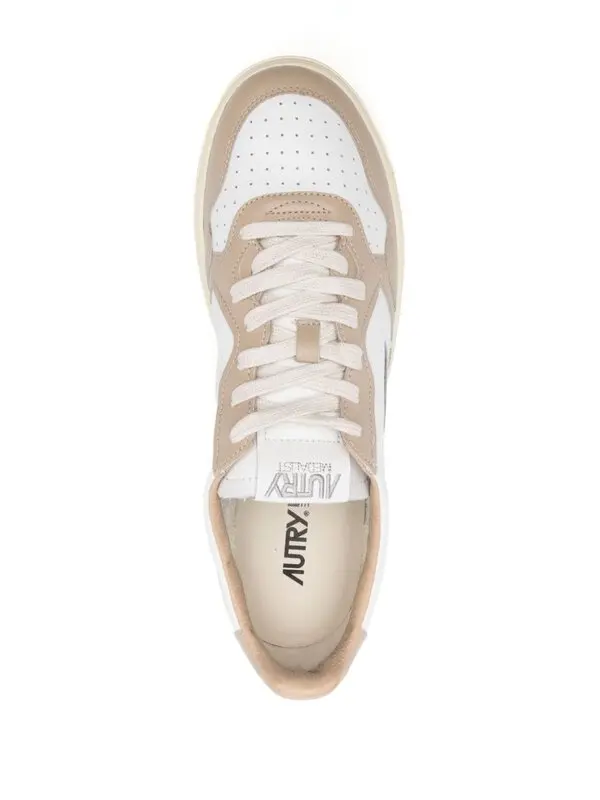AUTRY Medalist Leather Sneakers - White