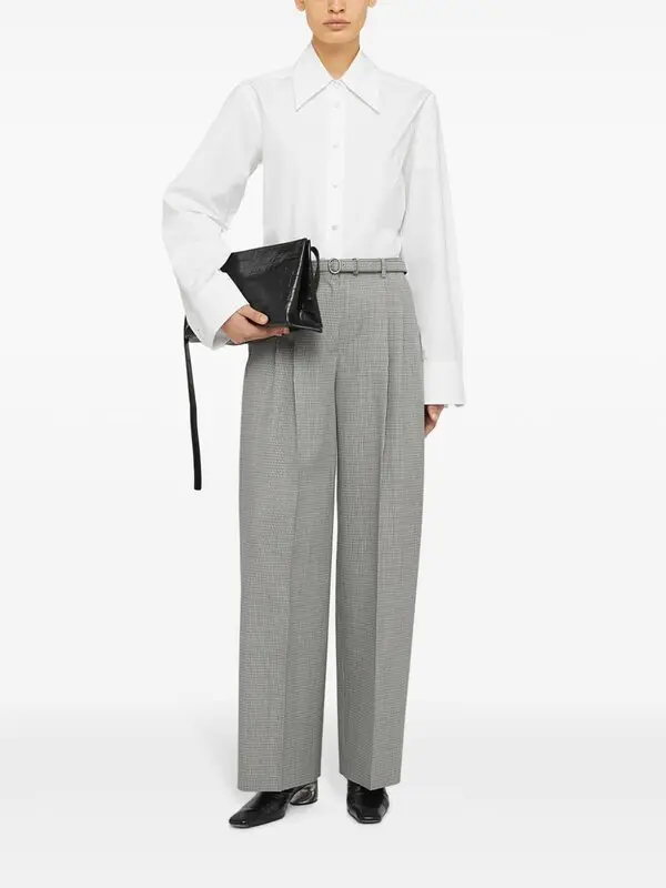 JIL SANDER Oversized-collar Cotton Shirt