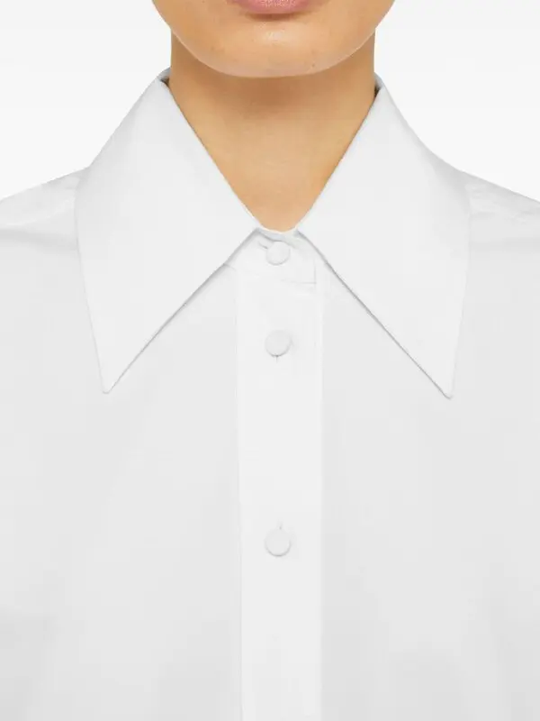 JIL SANDER Oversized-collar Cotton Shirt