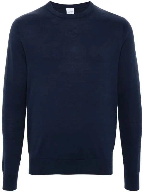 Aspesi Crew-neck Fine-knit Jumper