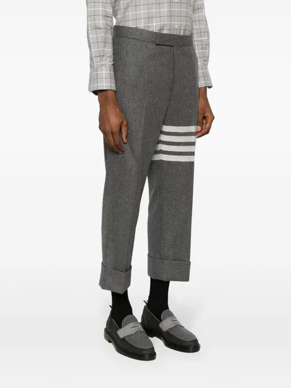 Thom Browne Low-rise Trousers - Grey