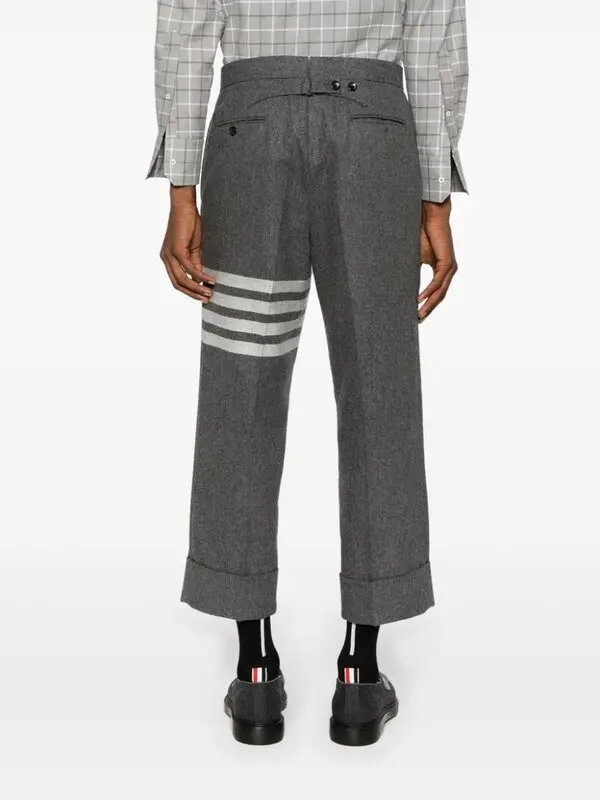 Thom Browne Low-rise Trousers - Grey