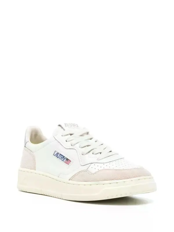 AUTRY Medalist Panelled Sneakers - White