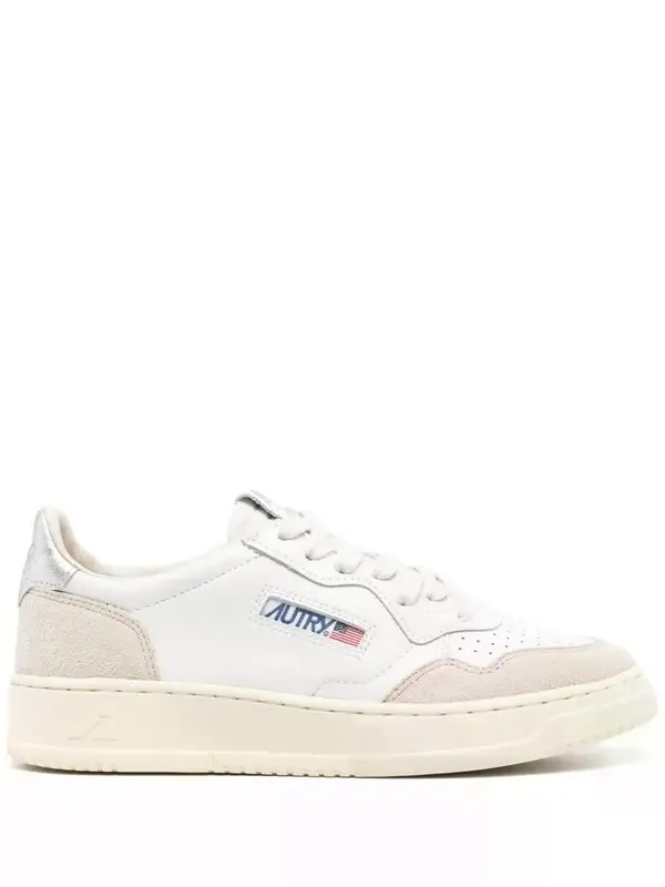 AUTRY Medalist Panelled Sneakers - White