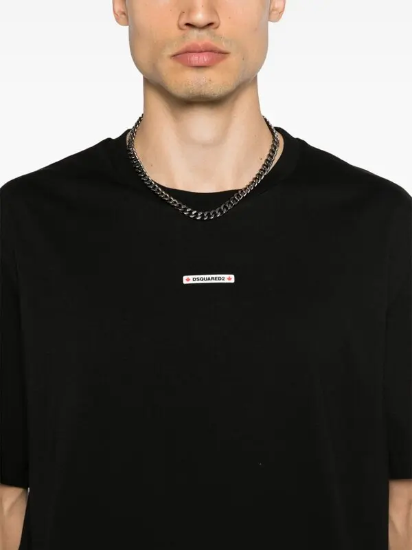Dsquared2 Logo-patch Cotton T-shirt