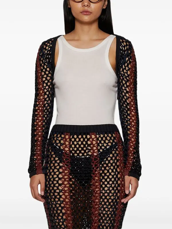 DIOTIMA Gala Crystal-embellished Shrug