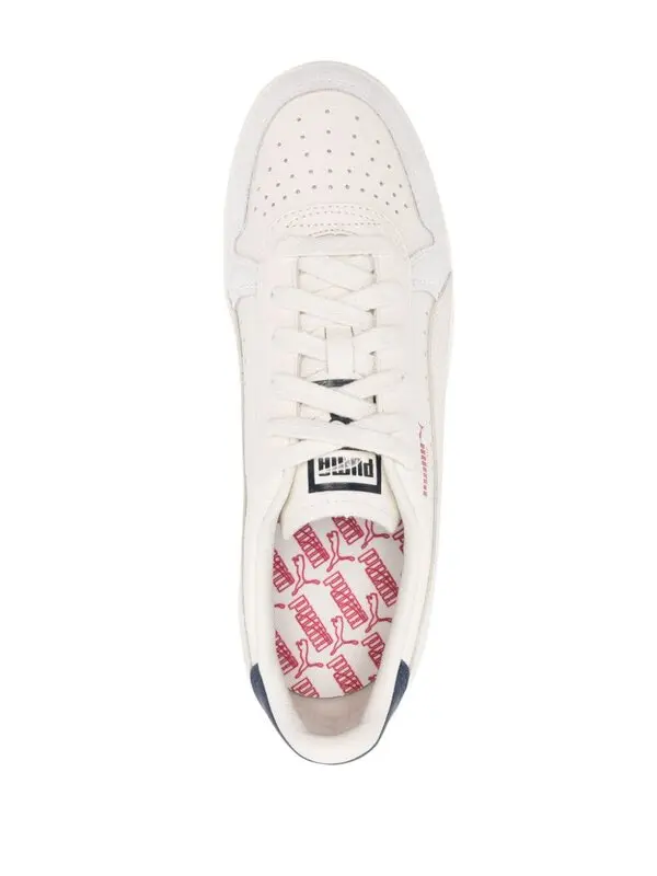 PUMA Indoor Leather Sneakers - Neutrals