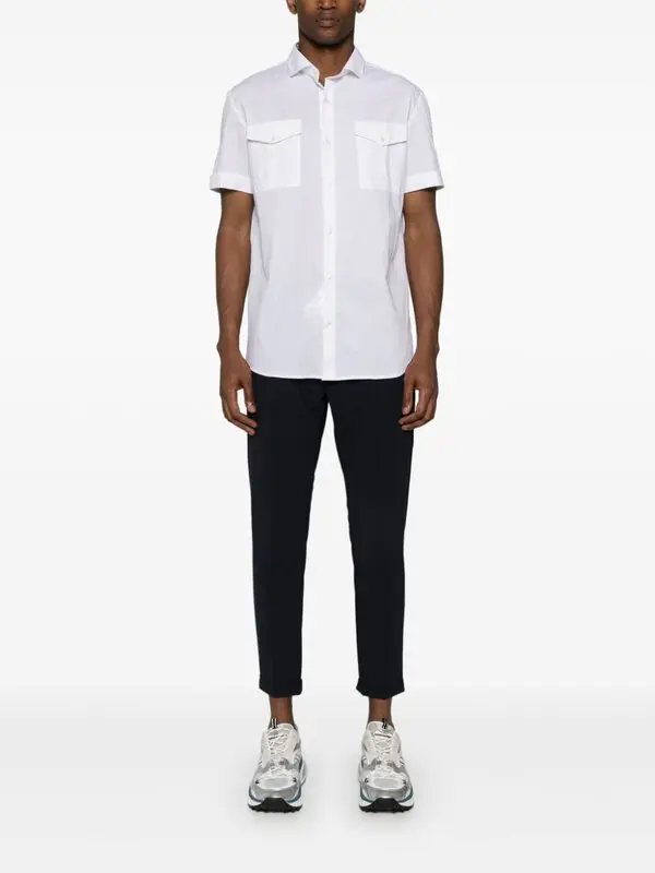 Pmd Berry Drawstring Trousers Navy