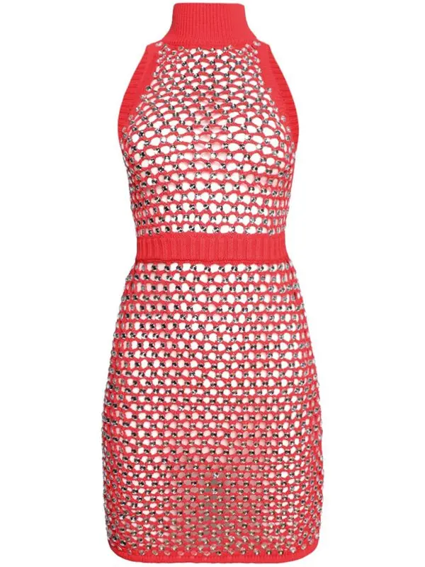 DIOTIMA Sly Open-knit Minidress