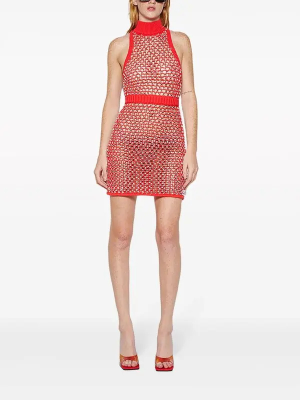 DIOTIMA Sly Open-knit Minidress