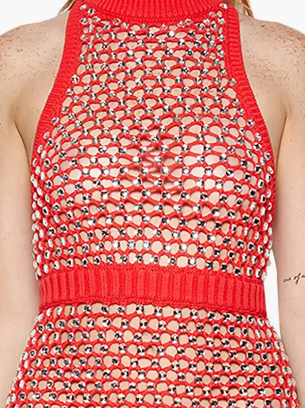 DIOTIMA Sly Open-knit Minidress