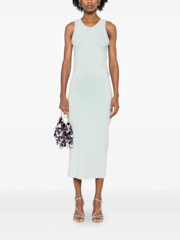 IRO PARIS Amel Twist-detail Dress - Green