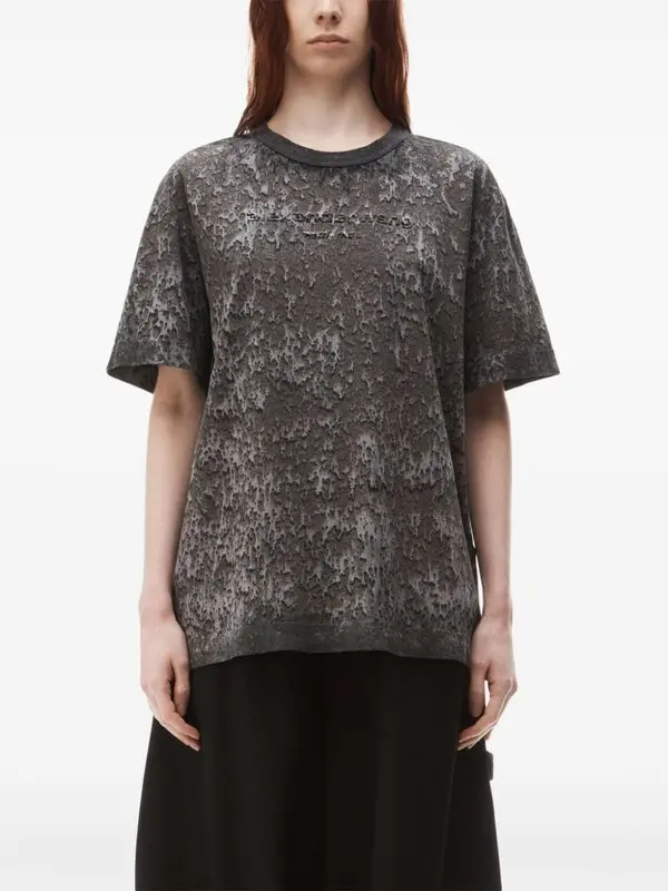Alexander Wang Embossed Logo T-shirt