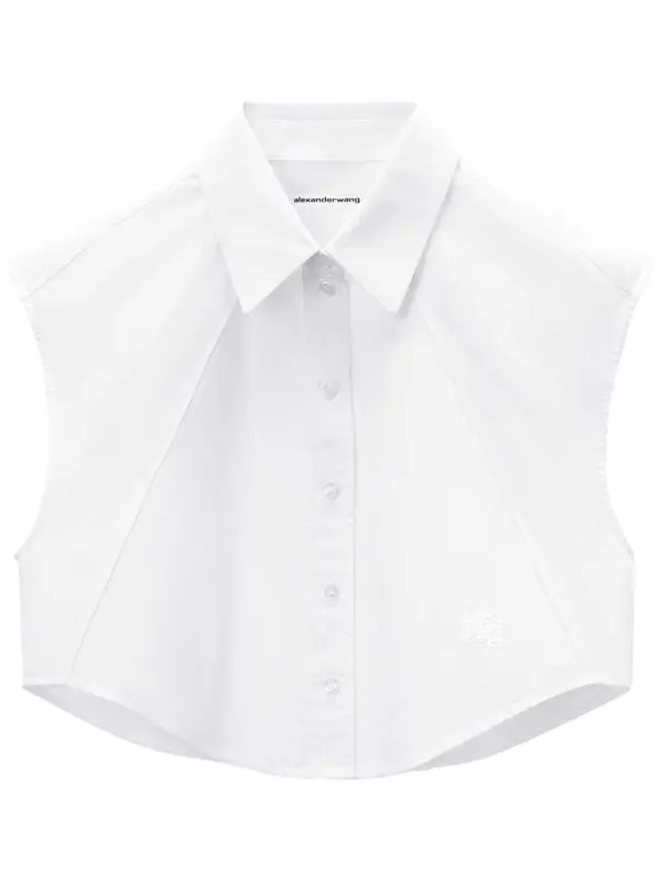 Alexander Wang Sleeveless Shirt - White