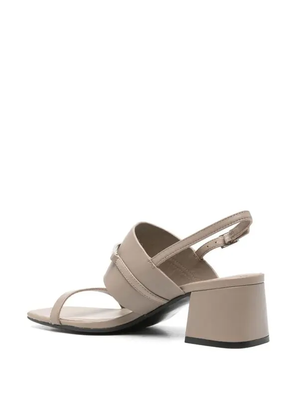 Calvin Klein 45mm Slingback Leather Sandals