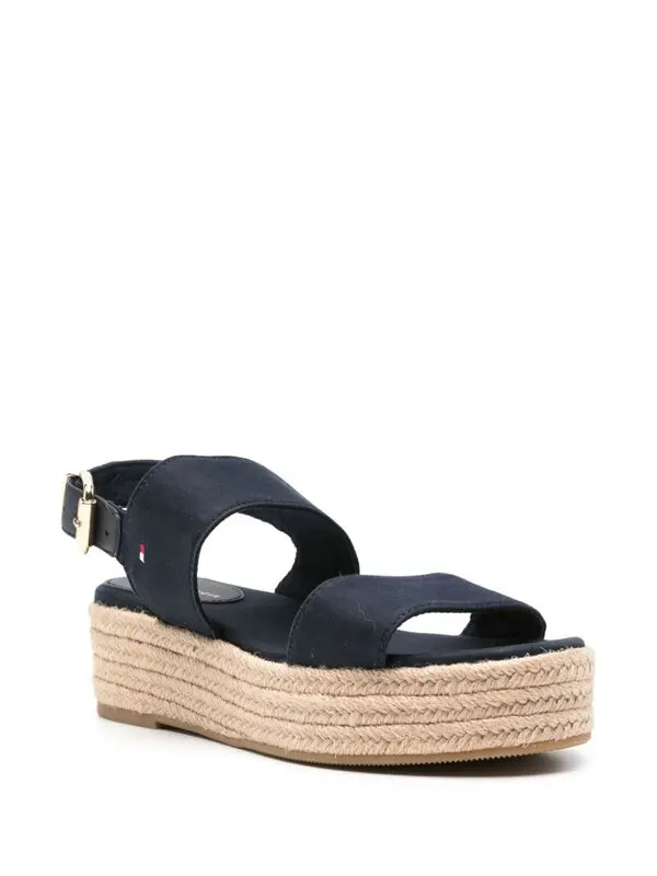 Tommy Hilfiger Canvas Platform Espadrilles