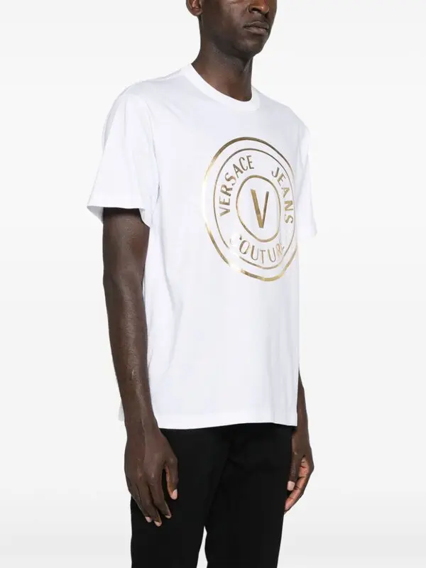 Versace Logo-print Cotton T-shirt