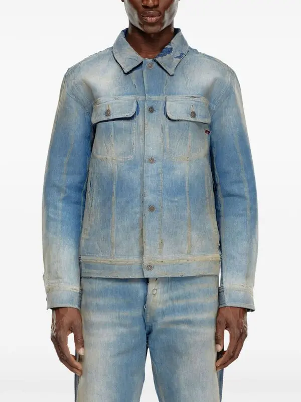 DIESEL® Distressed Denim Jacket