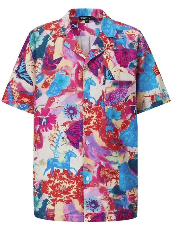 Shanghai Tang X Jacky Tsai Graphic-print Shirt