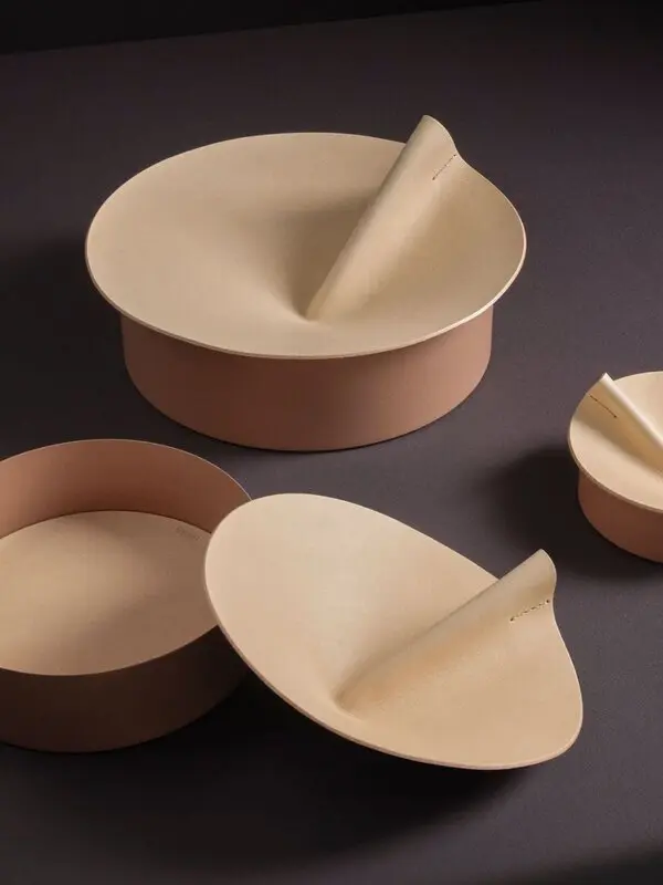UNIQKA Large Rotonda Circular Trinket Box