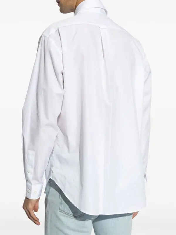 Palm Angels Logo-print Cotton Shirt