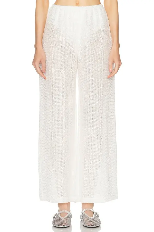 LESET Stella Wide Leg Pant