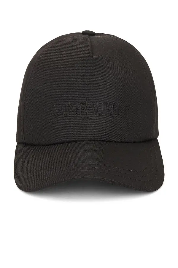 Saint Laurent Vintage Cap - Black