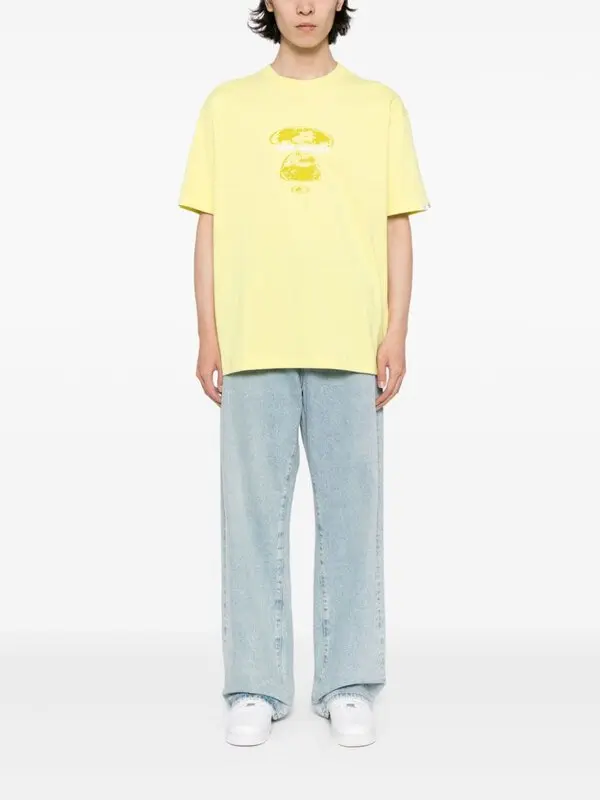 AAPE BY *A BATHING APE Logo-print Cotton T-shirt