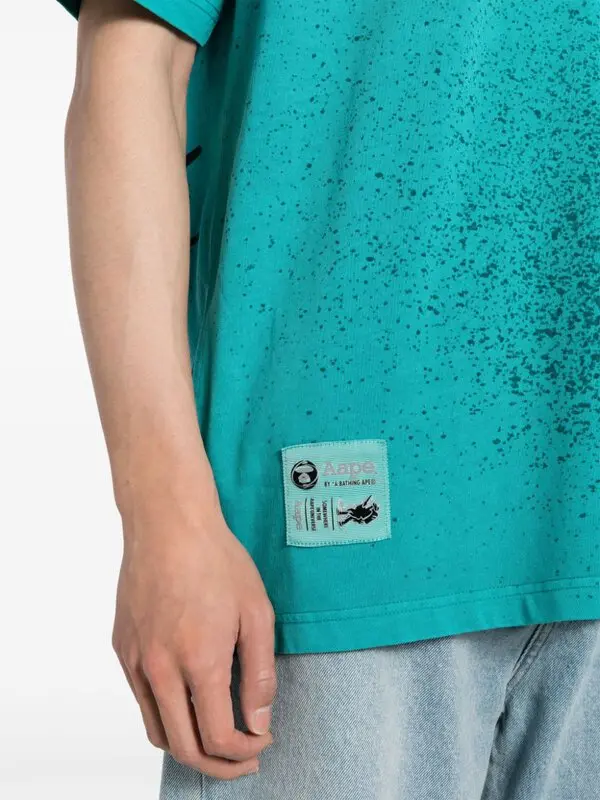 AAPE BY *A BATHING APE Fancy Cotton T-shirt