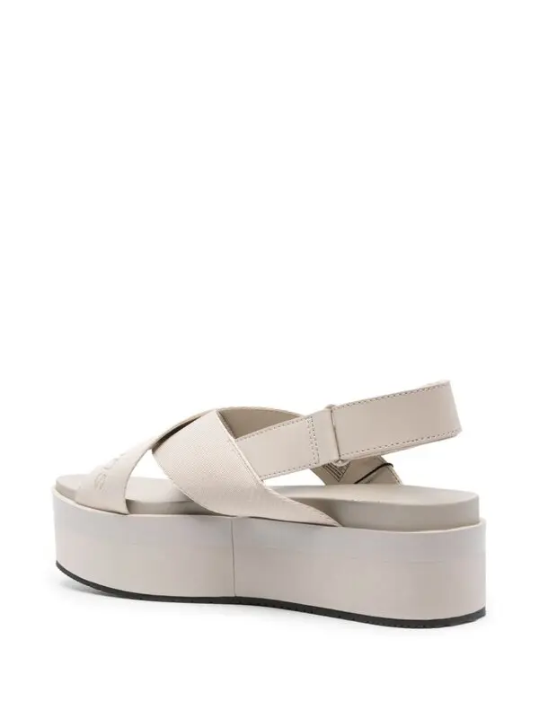 Calvin Klein 55mm Flatform Slingback Sandals